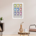 Every life should have nine cats poster | Zazzle