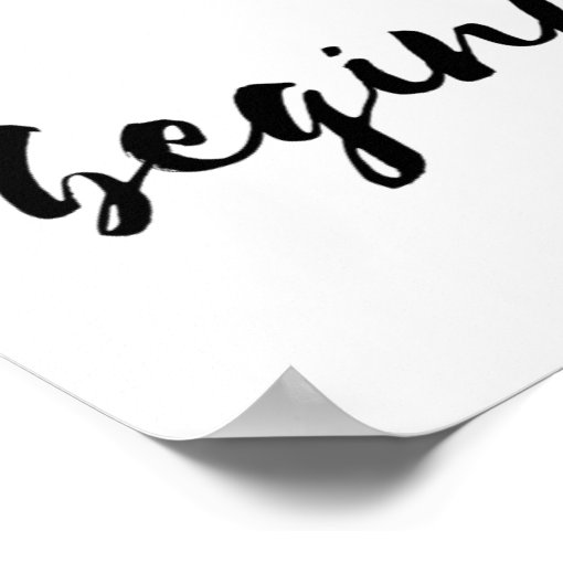 "Every Moment" - Inspirational poster | Zazzle