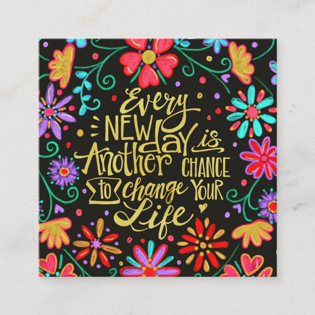 “Every New Day” Inspirivity cards | Zazzle