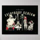 Everybody Scream - Halloween Town Group Poster | Zazzle