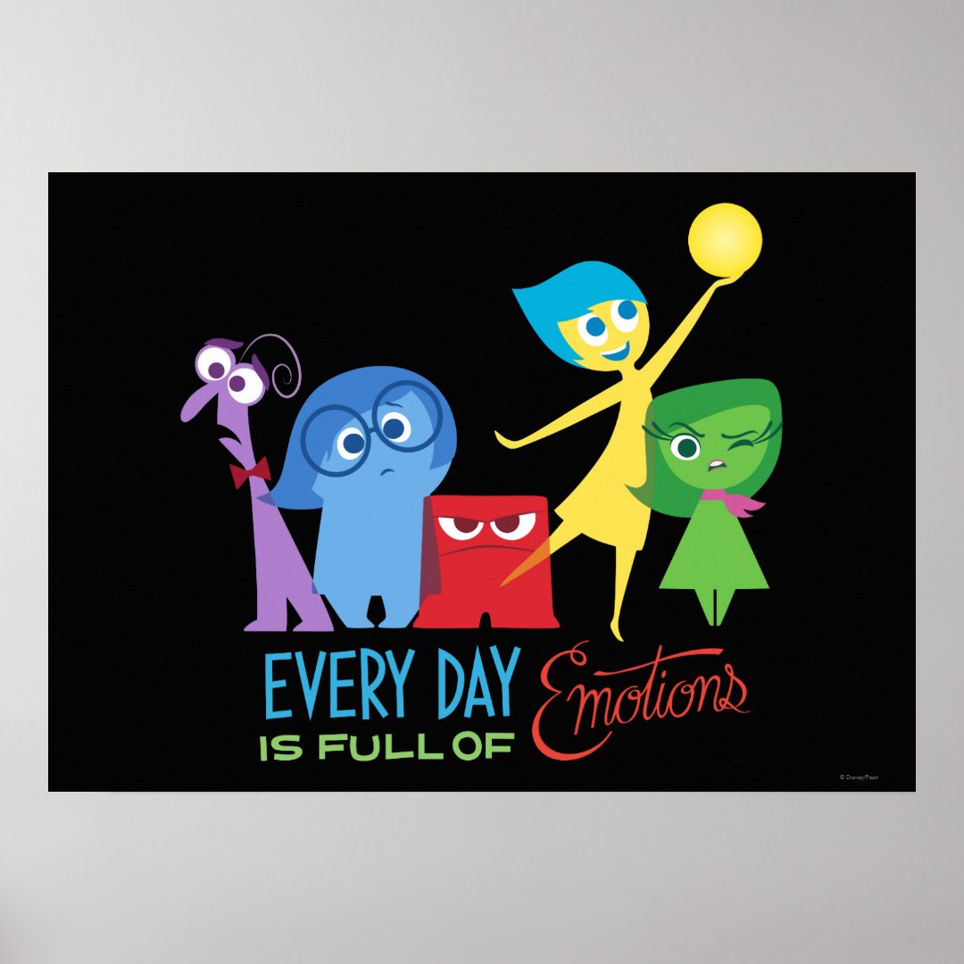 Everyday is Full of Emotions Poster | Zazzle