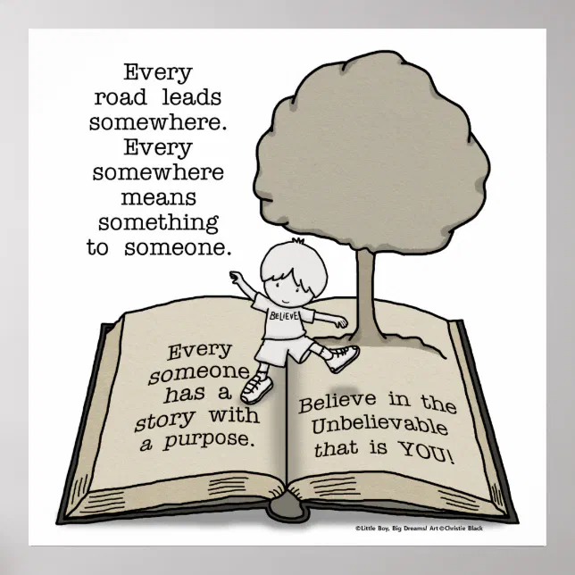 Everyone Has a Story Poster | Zazzle