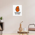 Everything Happens For A Raisin Funny Food Pun Poster | Zazzle