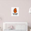 Everything Happens For A Raisin Funny Food Pun Poster | Zazzle