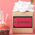 Evidence Tag Rectangular Stickers | Zazzle
