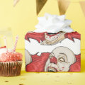 Evil clown design wrapping paper | Zazzle