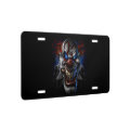 Evil Clown Face License Plate | Zazzle