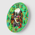 Evil Clown Wall Clock | Zazzle