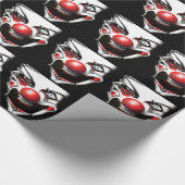 Evil Clown Wrapping Paper | Zazzle