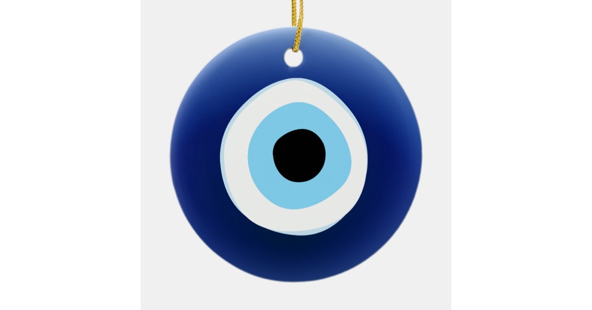 Evil Eye Amulet ornament | Zazzle