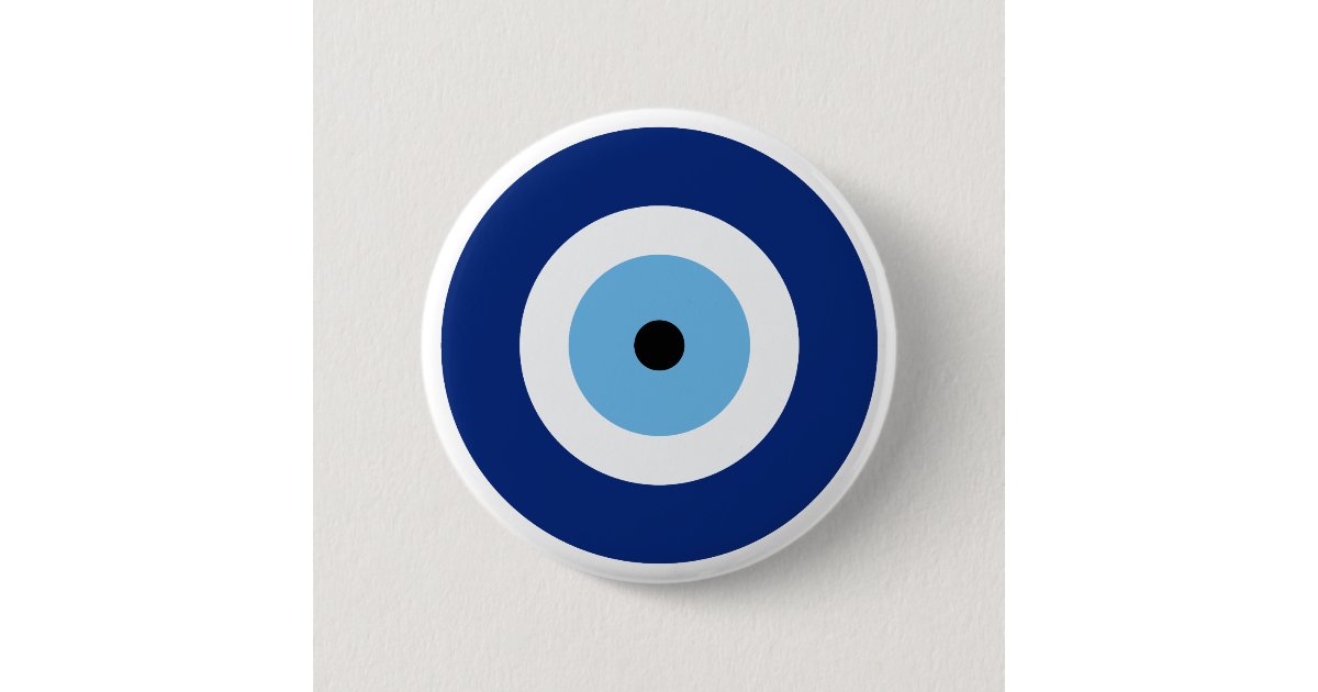 Evil Eye Button | Zazzle