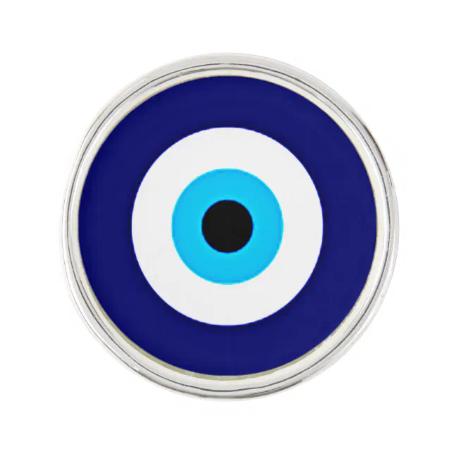 Evil Eye Charm Lapel Pin | Zazzle