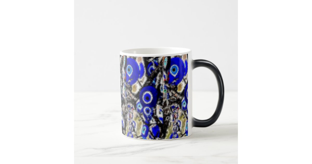 EVIL EYE CHARMS COLOR MORPH MUG | Zazzle