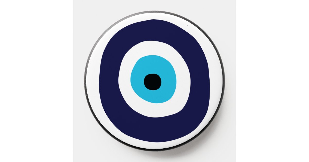 Evil Eye Good Luck Symbol PopSocket | Zazzle