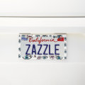 Evil eye license plate frame | Zazzle