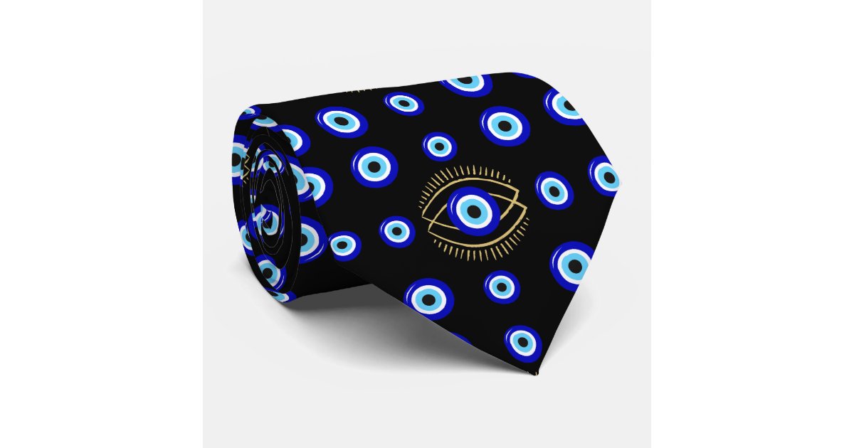 Evil Eye Neck Tie | Zazzle