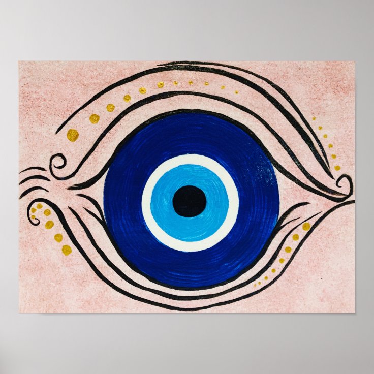 Evil Eye Poster | Zazzle