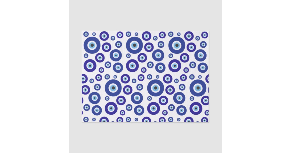 EVIL EYE Tissue Paper | Zazzle