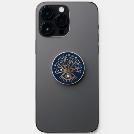 Evil Eye Tree Amulet PopSocket | Zazzle
