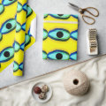 Evil Eye Wrapping Paper | Zazzle