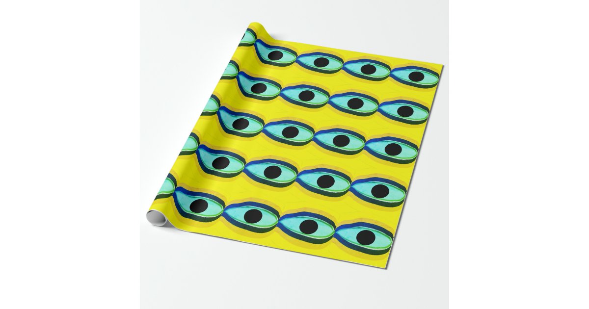 Evil Eye Wrapping Paper | Zazzle