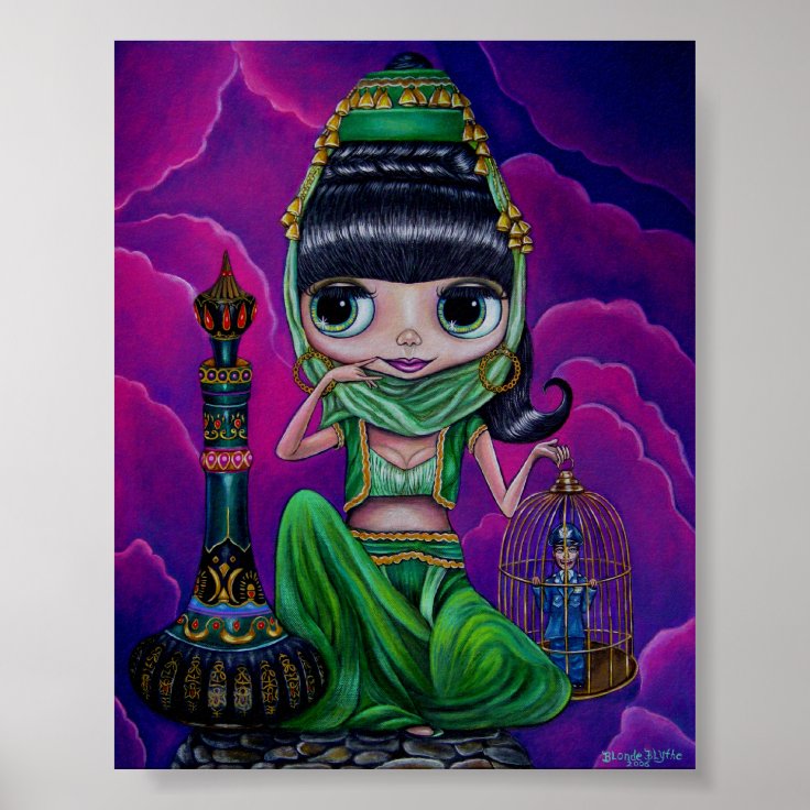 Evil Genie Poster | Zazzle