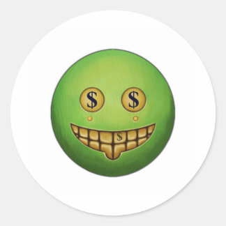 Evil Grin Stickers | Zazzle