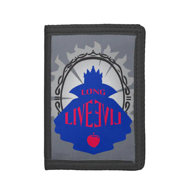 Evil Queen - Long Live Evil Tri-fold Wallet | Zazzle