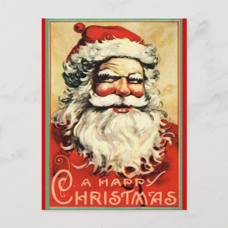 Evil Santa Claus Postcard | Zazzle