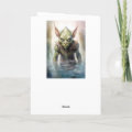 Evil Wicked Fantasy Goblin Happy Birthday Card | Zazzle