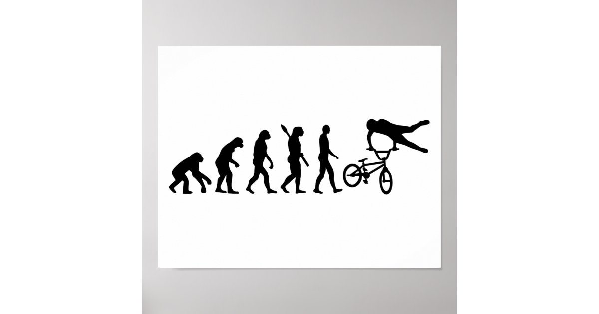 Evolution BMX Poster | Zazzle