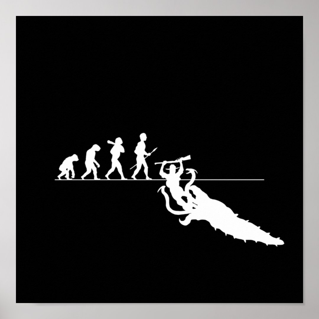 Evolution Graboid inverted Poster | Zazzle