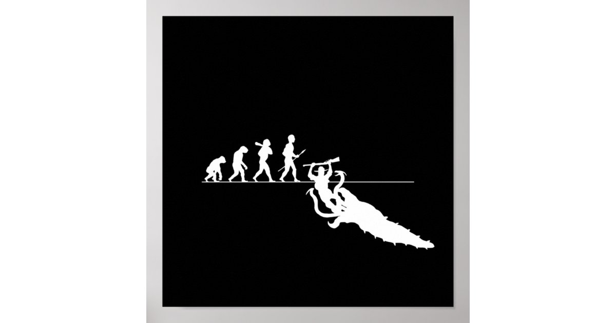 Evolution Graboid inverted Poster | Zazzle