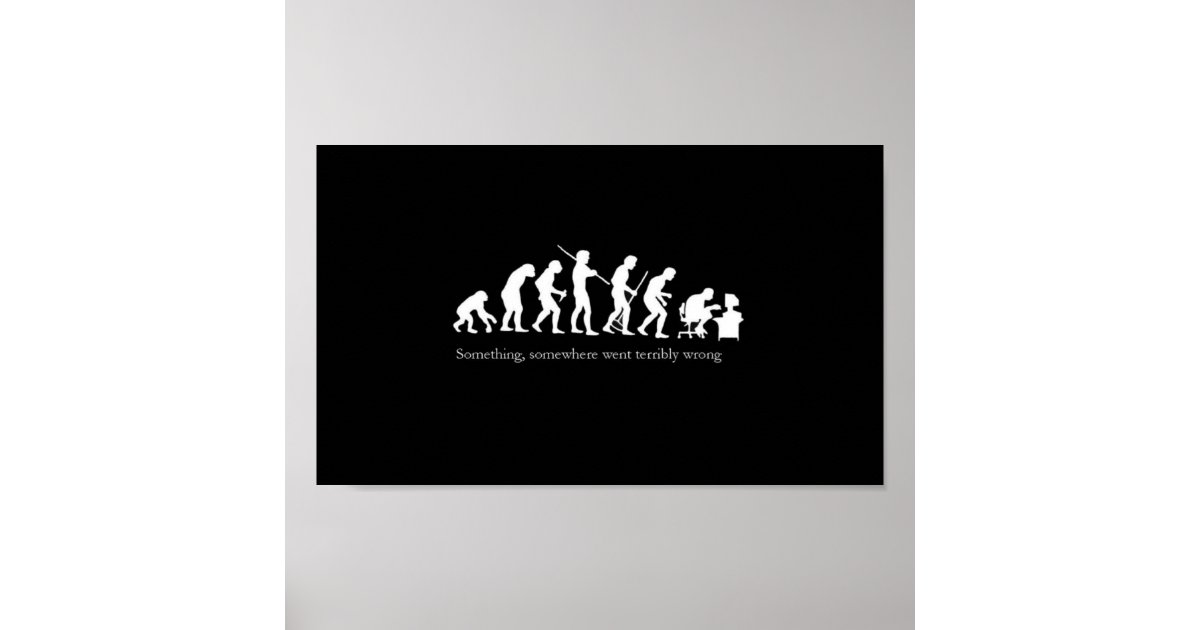 Evolution of a Coder Poster | Zazzle