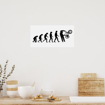Evolution of BMX Poster | Zazzle