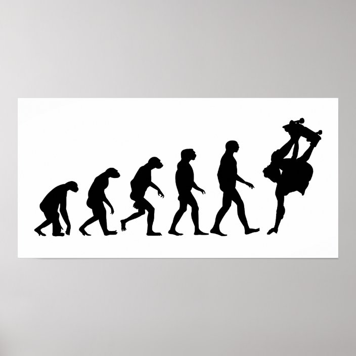 Evolution of Skateboarding Poster | Zazzle.com