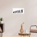 Evolution of Tennis Poster | Zazzle