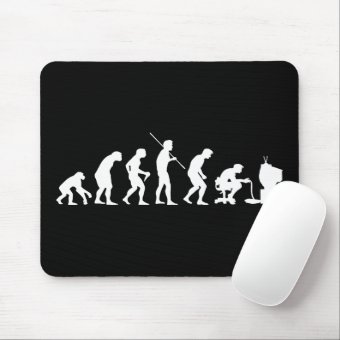 Evolution of Video Games Gaming Gamer Mouse Pad | Zazzle