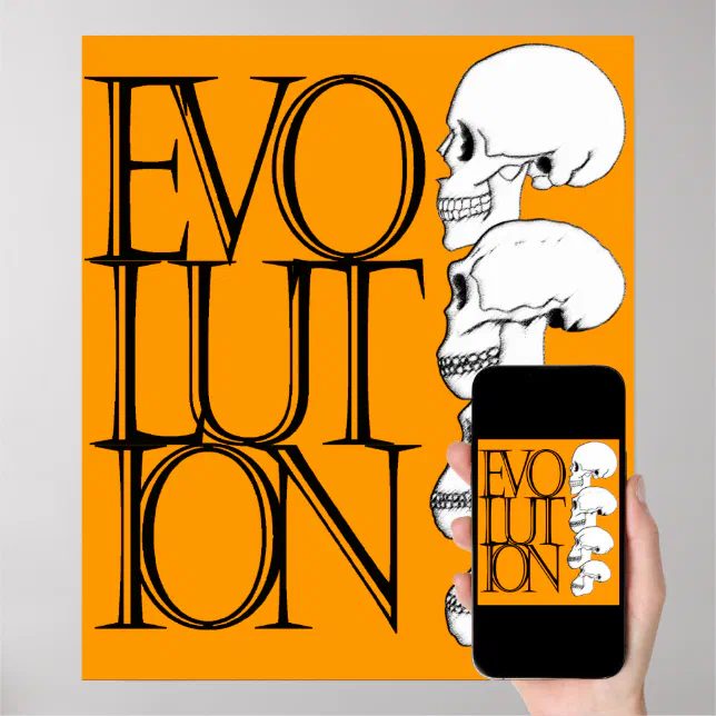 Evolution Poster | Zazzle