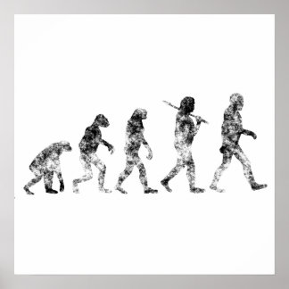 Human Evolution Posters | Zazzle
