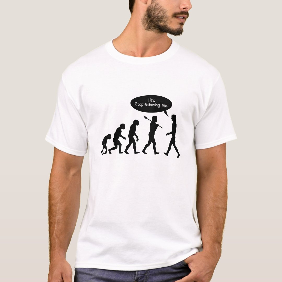 Evolution t shirt | Zazzle