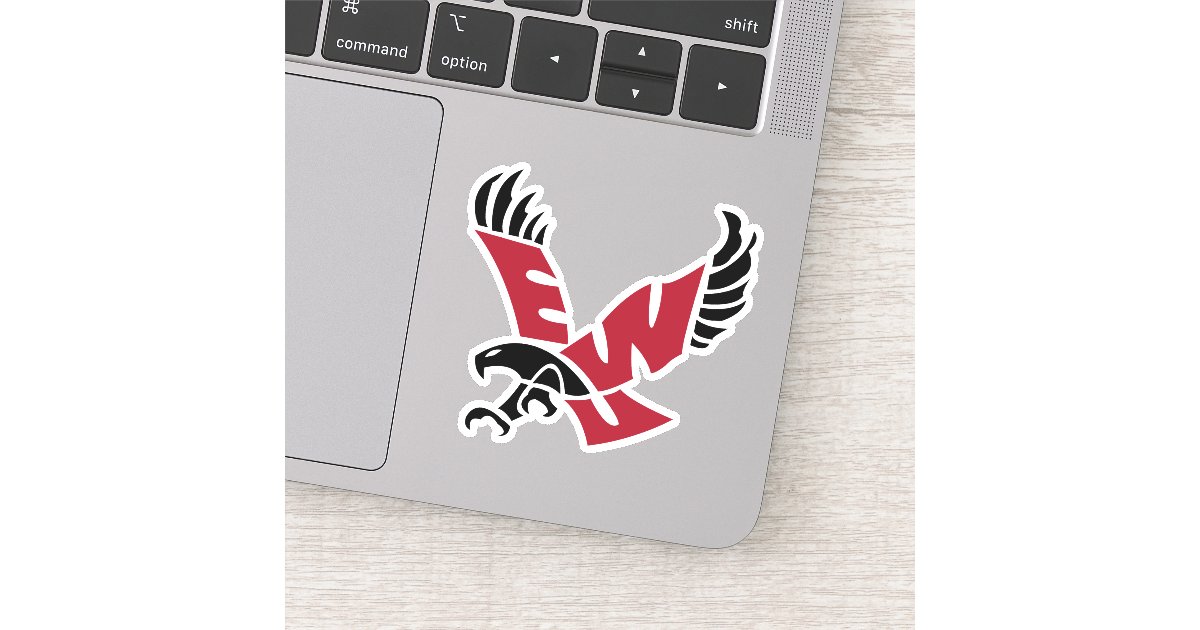 EWU Eagle Logo Sticker | Zazzle