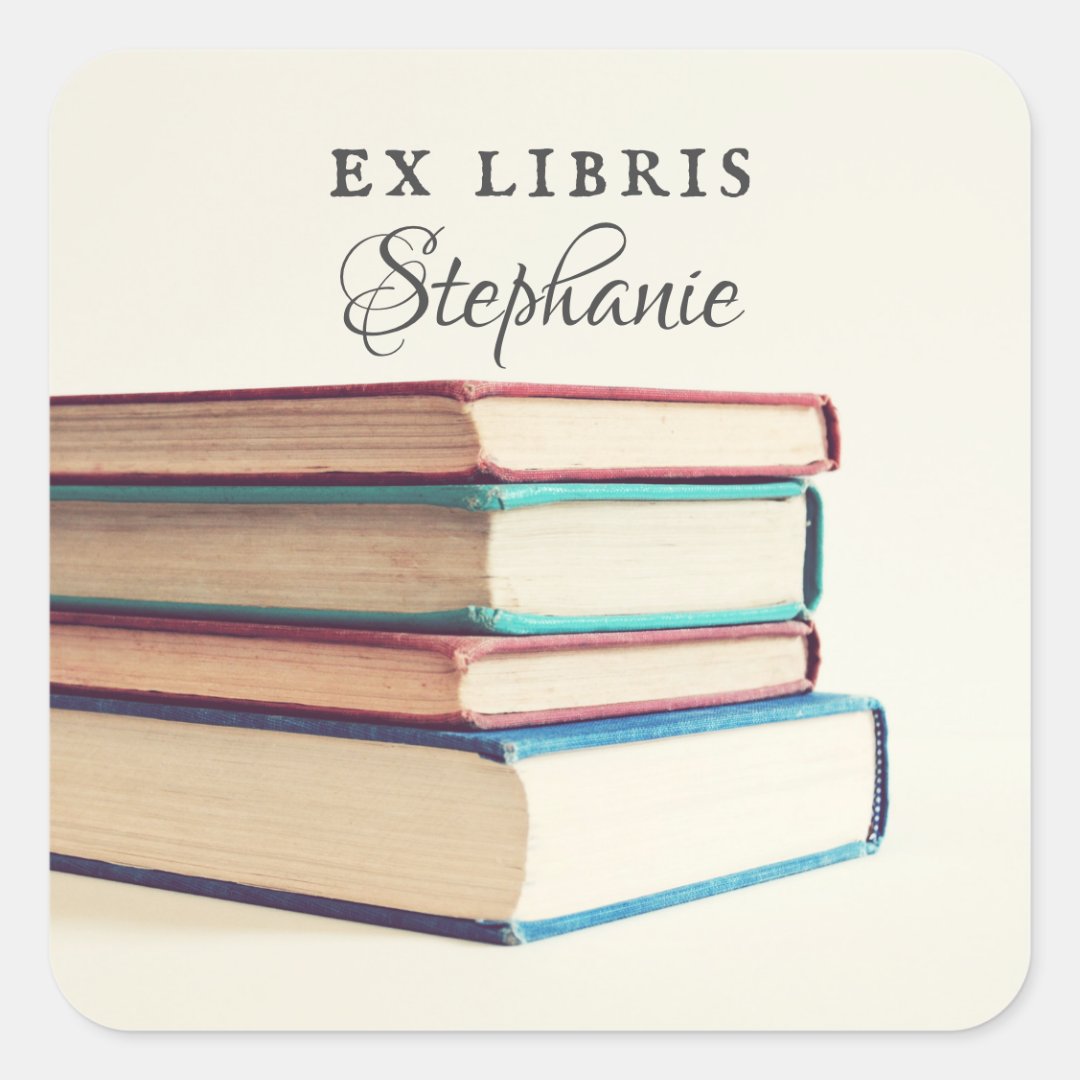 Ex libris bookplates templates personalized | Zazzle