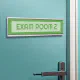Exam Room Dentist Doctor Office can edit green Door Sign | Zazzle