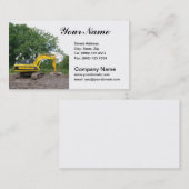 Excavation Business Card | Zazzle