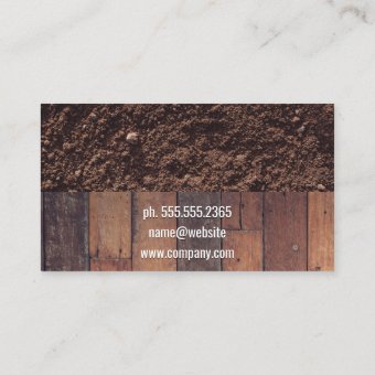 Excavator | Earth Mover Vehicles | Construction Business Card | Zazzle