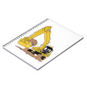 Excavator Notebook | Zazzle