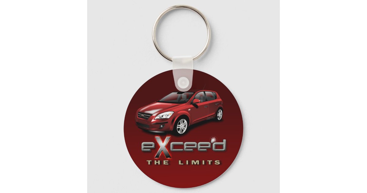 exceed kia key chain | Zazzle