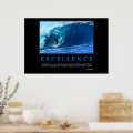 Excellence Poster | Zazzle