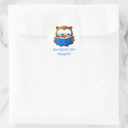 Excellent Reading Award Stickers | Zazzle